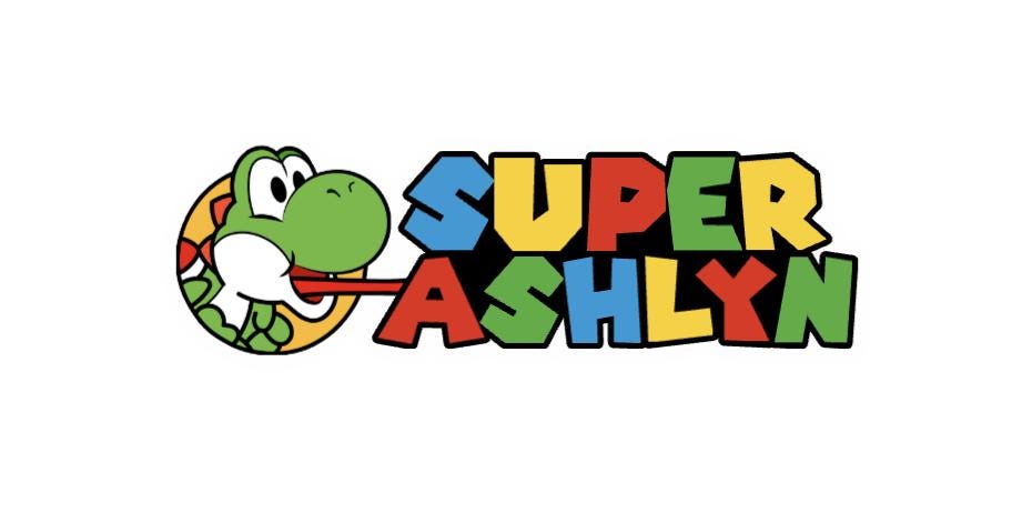 Personalized Name Super Mario Themed **WATERPROOF** Stickers. Great to ...