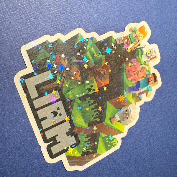 Minecraft labels - Etsy