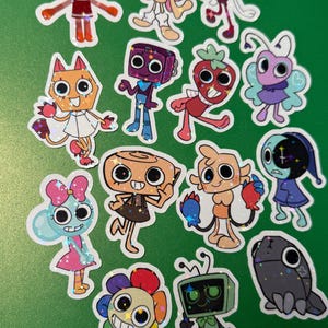 Dandy's World Character**waterproof** Vinyl Stickers. Great for Party ...