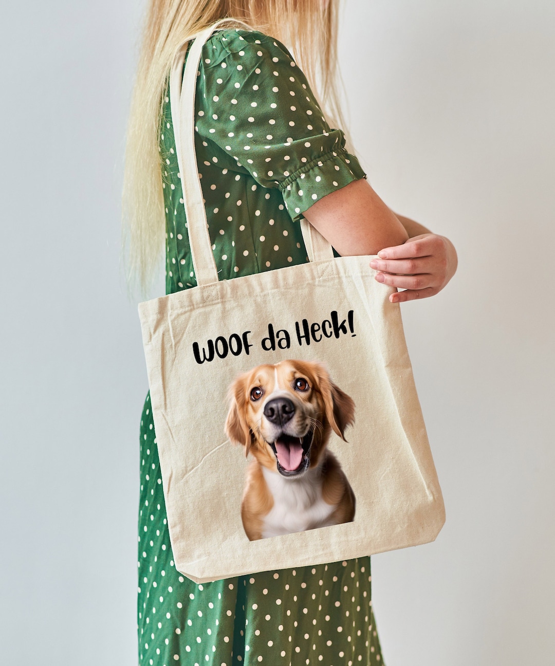 Funny Dog Tote Bag Woof Da Heck Dog Meme Dog Lovers - Etsy