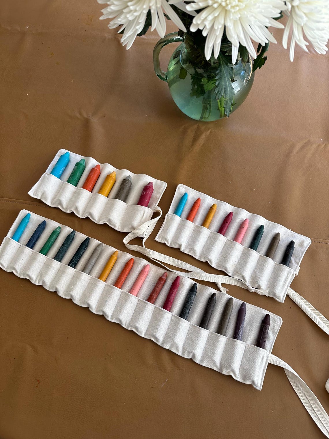Crayon Wrap Organizer - Etsy