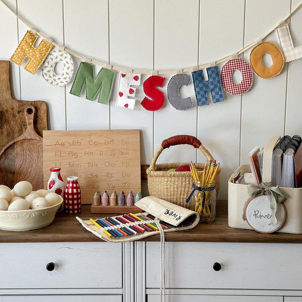 Sew Name Sign - Etsy