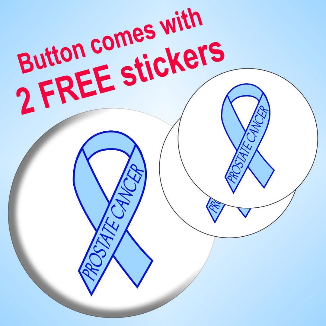 Prostate Cancer Support & Awareness Buttons - Etsy