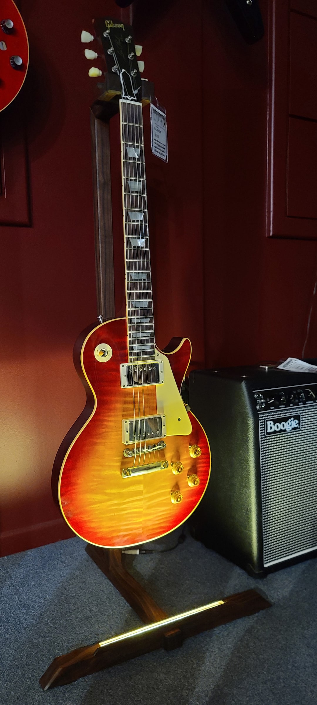 Guitar Stand Display With LED Lights - Etsy