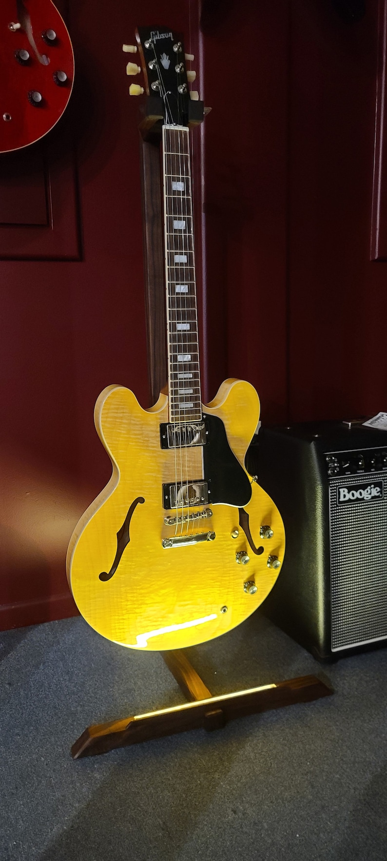Guitar Stand Display With LED Lights - Etsy
