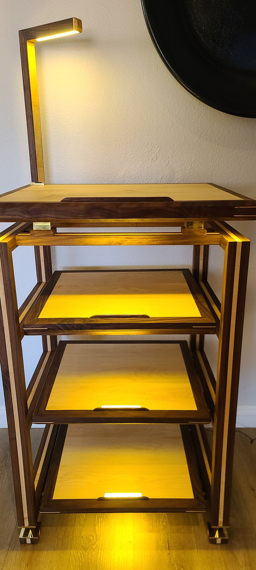 Audio Rack, High End Audio Rack, Custom Lighting Audio Rack - Etsy