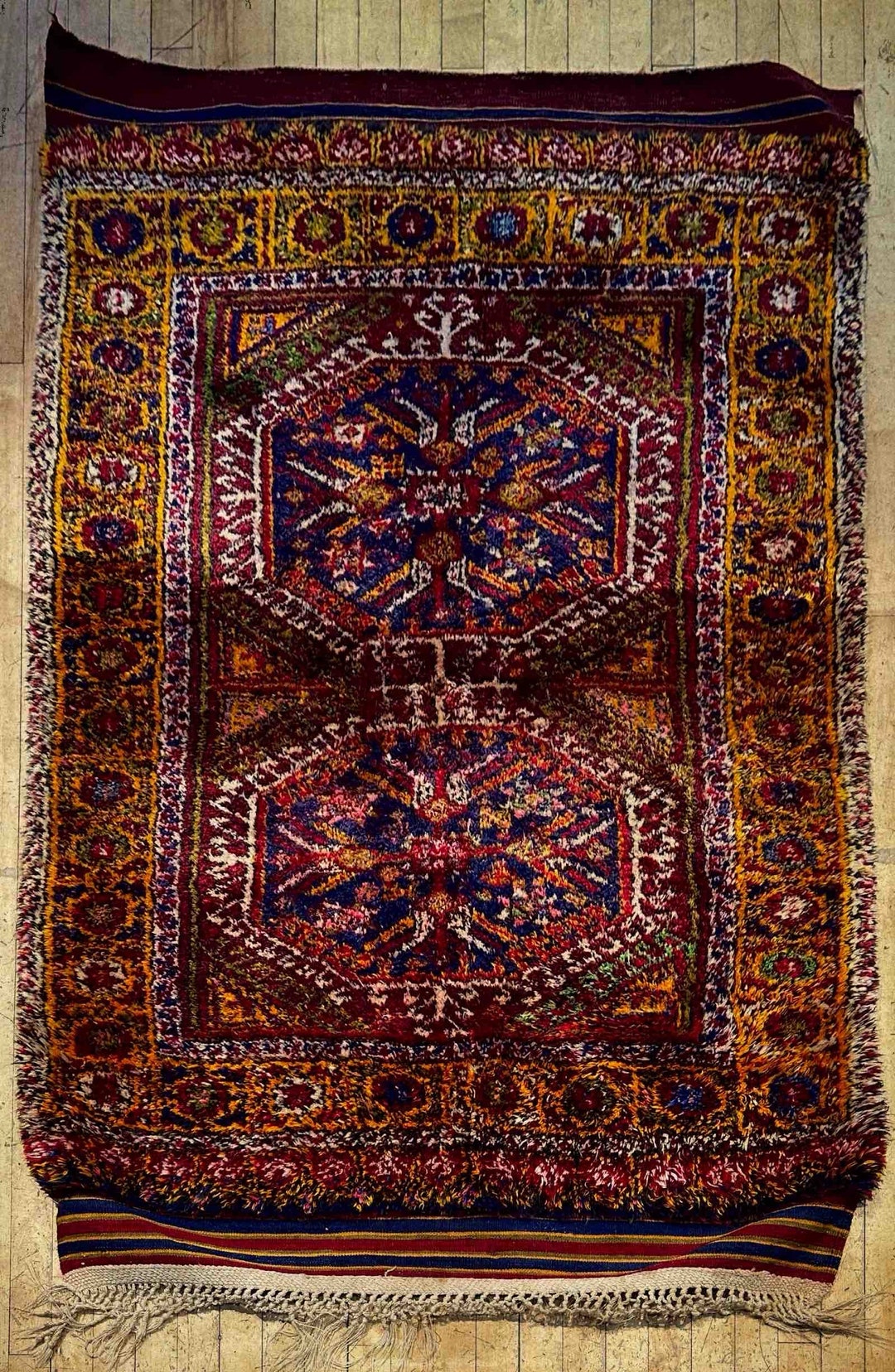 Nomadic Sleeping Bed Appx 100 Years Old Very Long Pile - Etsy