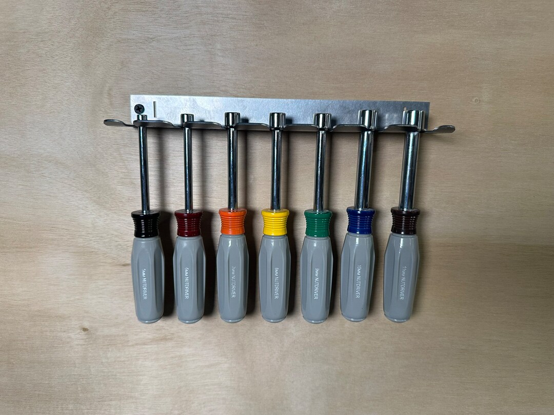 Nut Driver Rack nut Driver Storage, Craftsman, Husky, Tool Rack - Etsy
