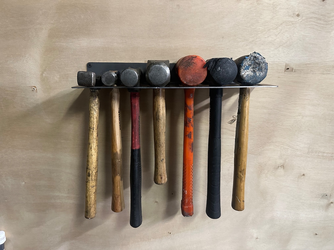 Hammer Rack hammer Holder, Tool Storage, Tool Organizer, Tool Rack - Etsy