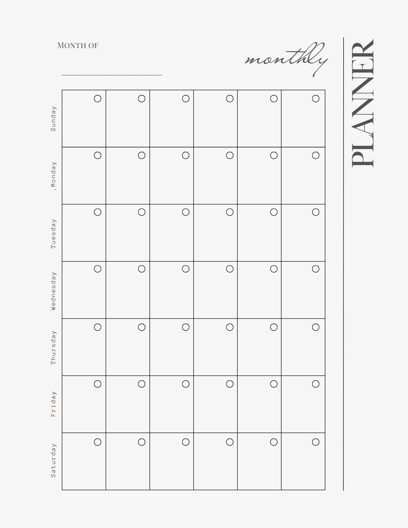 Printable Health & Wellness Tracker - Etsy