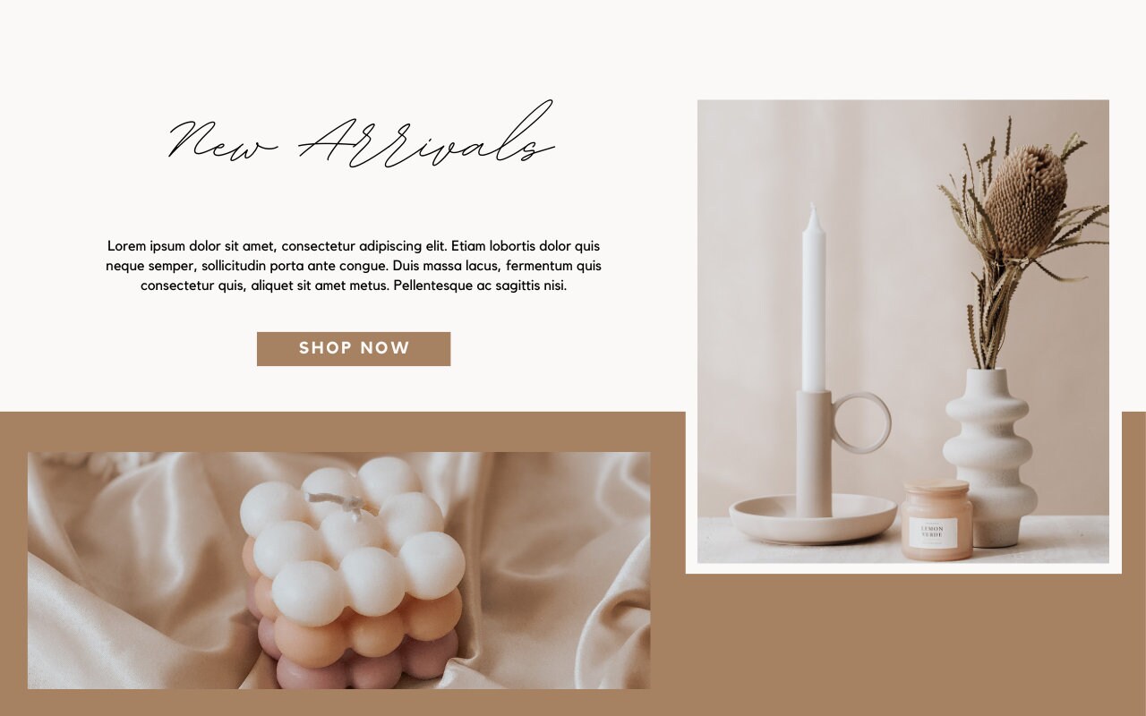 Personal Website Template - Etsy