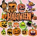 Halloween Sticker Pack | Cute Spooky Stickers | Ghost Pumpkin Witch Cat ...