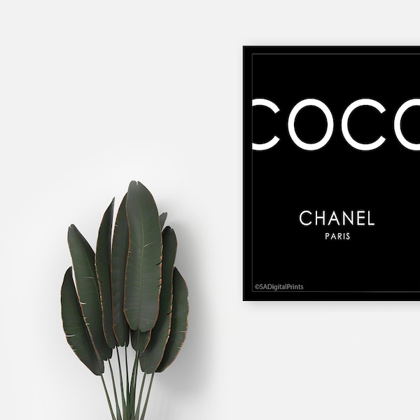 Chanel Wall Art - Etsy