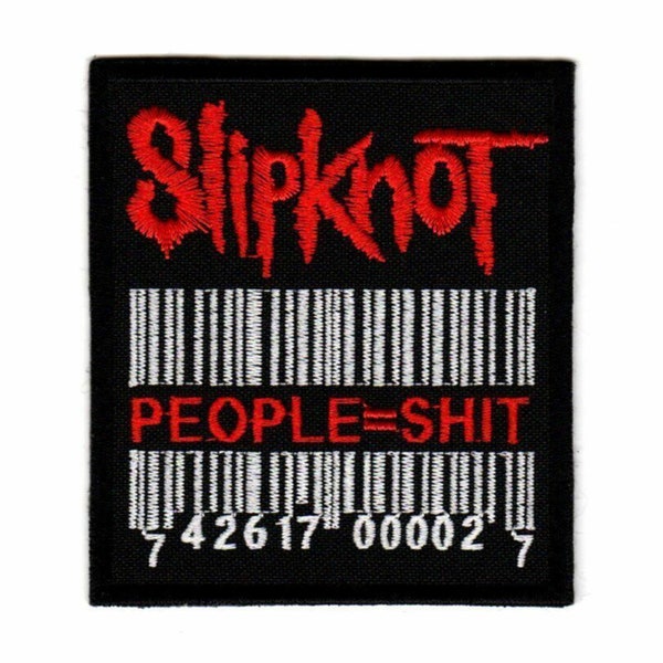 Slipknot Patch Barcode - Etsy