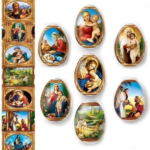 Heat Shrink Wrap - Easter Egg Wraps - Sleeve Decoration Sticker ...