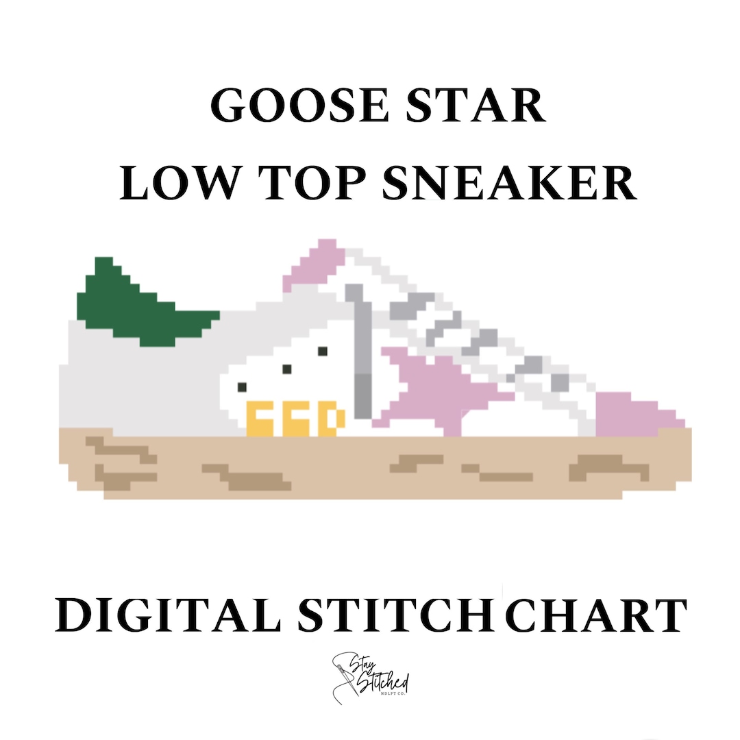 Golden Star Goose Needlepoint Chart | Digital Needlepoint Chart - Etsy