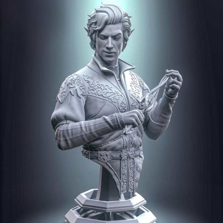 Baldur's Gate 3 Astarion STL File Game Fan Art STL 3D Printer File 3D ...