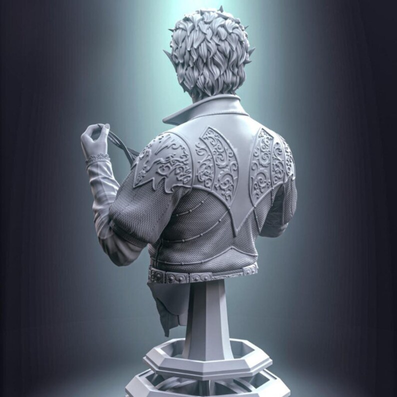 Baldur's Gate 3 Astarion STL File Game Fan Art STL 3D Printer File 3D ...