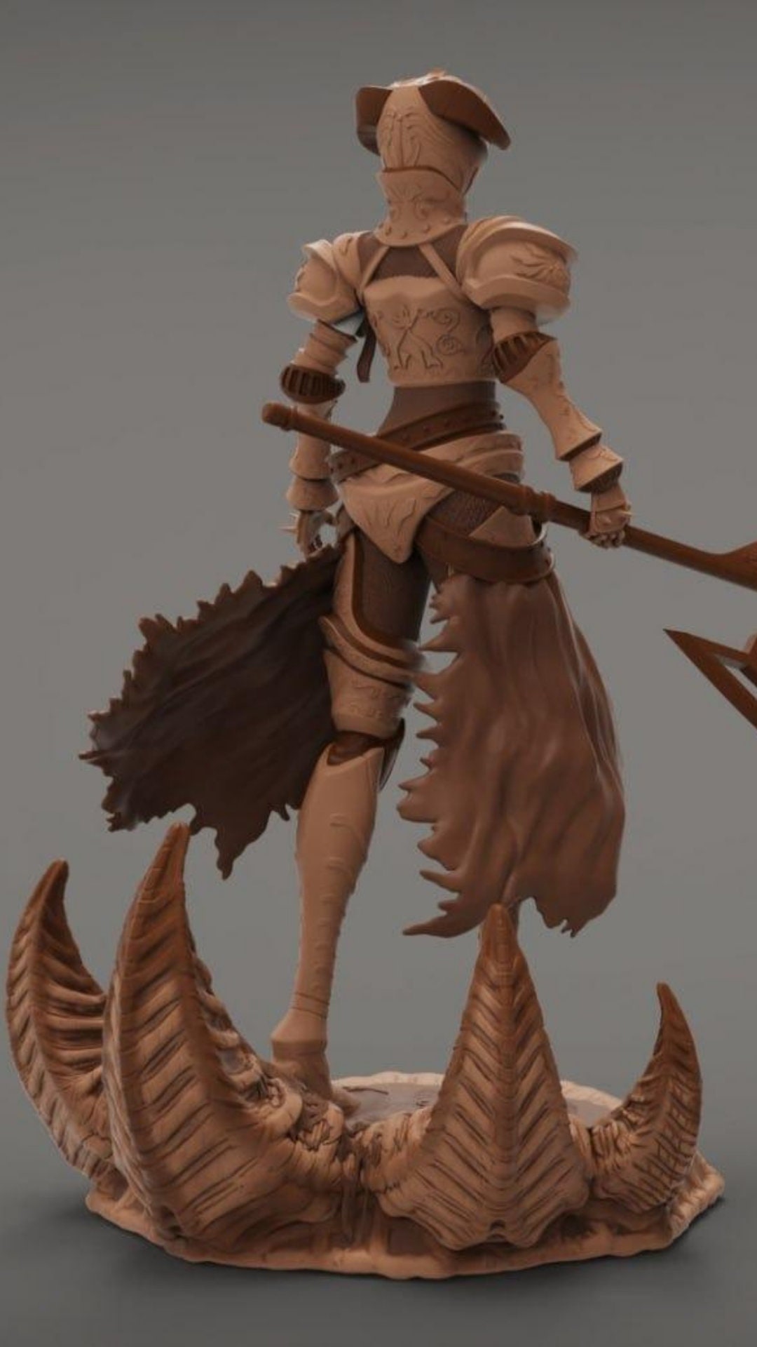 Overlord Albedo Battle Armor STL File Anime STL File Cute Girl Stl Fan ...