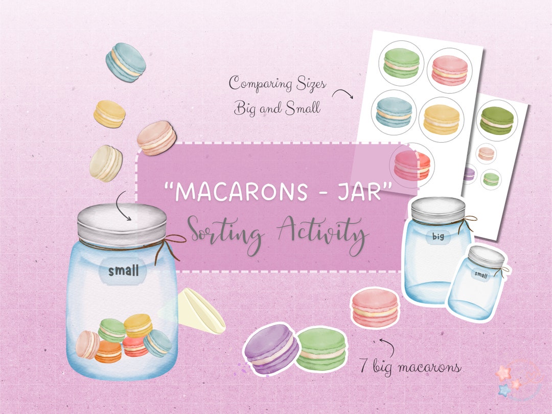 Montessori, Big and Small Sorting, Comparing Sizes, Big and Small ...