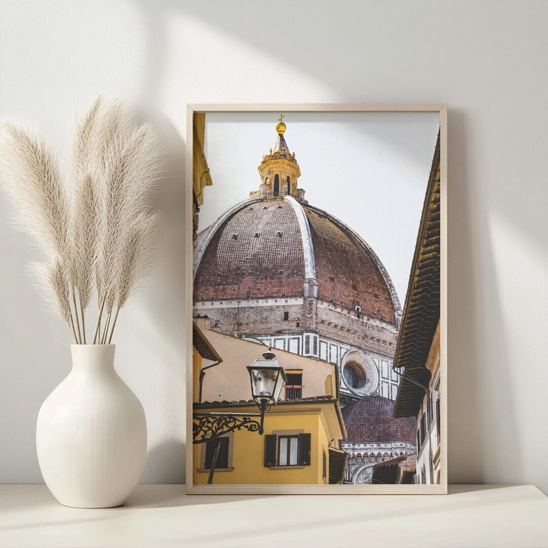 Duomo Di Firenze Print: Iconic Florence Italy Travel Poster (digital ...