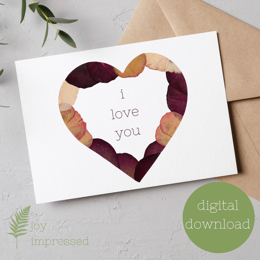 Printable Card for a Loved One - Etsy