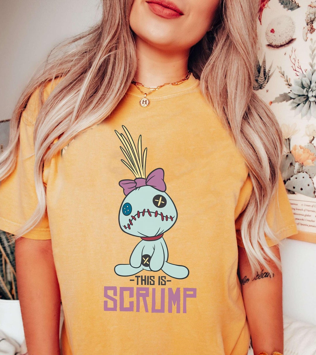 Disney Lilo & Stitch This is Scrump Shirt, Cute Scrump Doll T-shirt ...