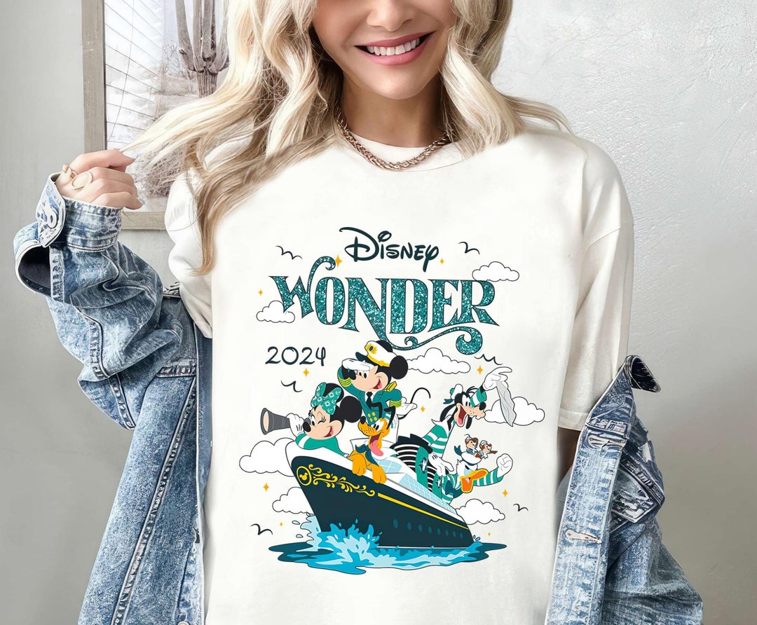 Disney Cruise Group Shirt, Disney Wonder Cruise Family Vacation 2024 T ...