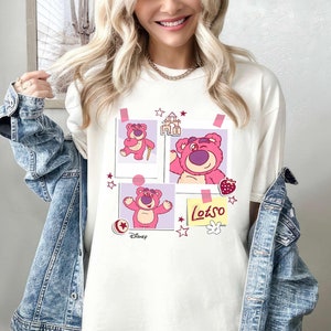 Disney Toy Story Cute Lotso Grid Photos Shirt, Magic Kingdom Unisex T ...