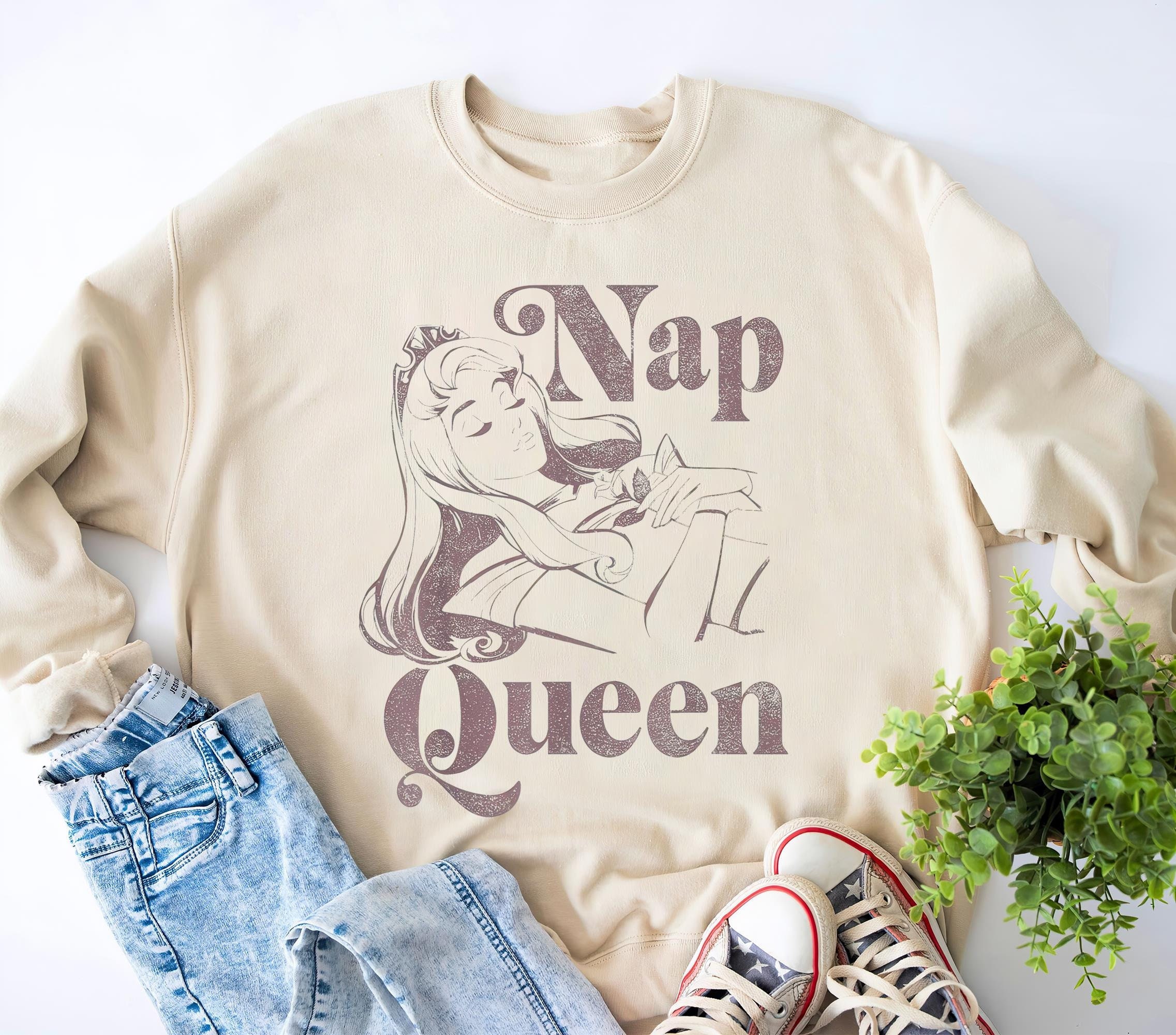 Disney Princess Nap Queen Shirt, Sleeping Beauty T-shirt, Princess ...