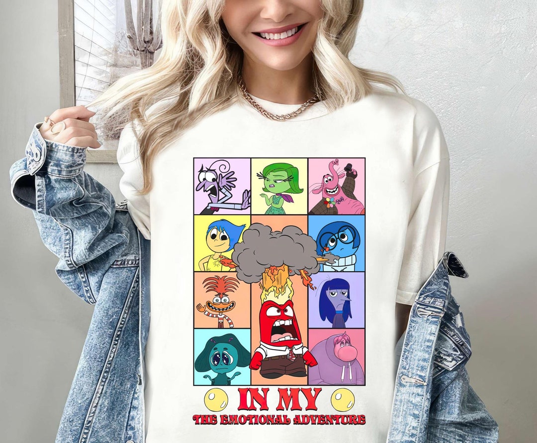 Disney Inside Out Characters Shirt, in My Emotional Adventure ...
