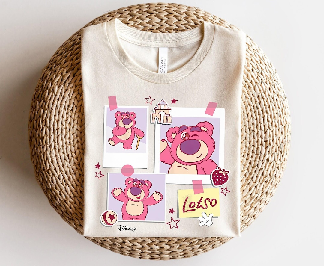 Disney Toy Story Cute Lotso Grid Photos Shirt, Magic Kingdom Unisex T ...