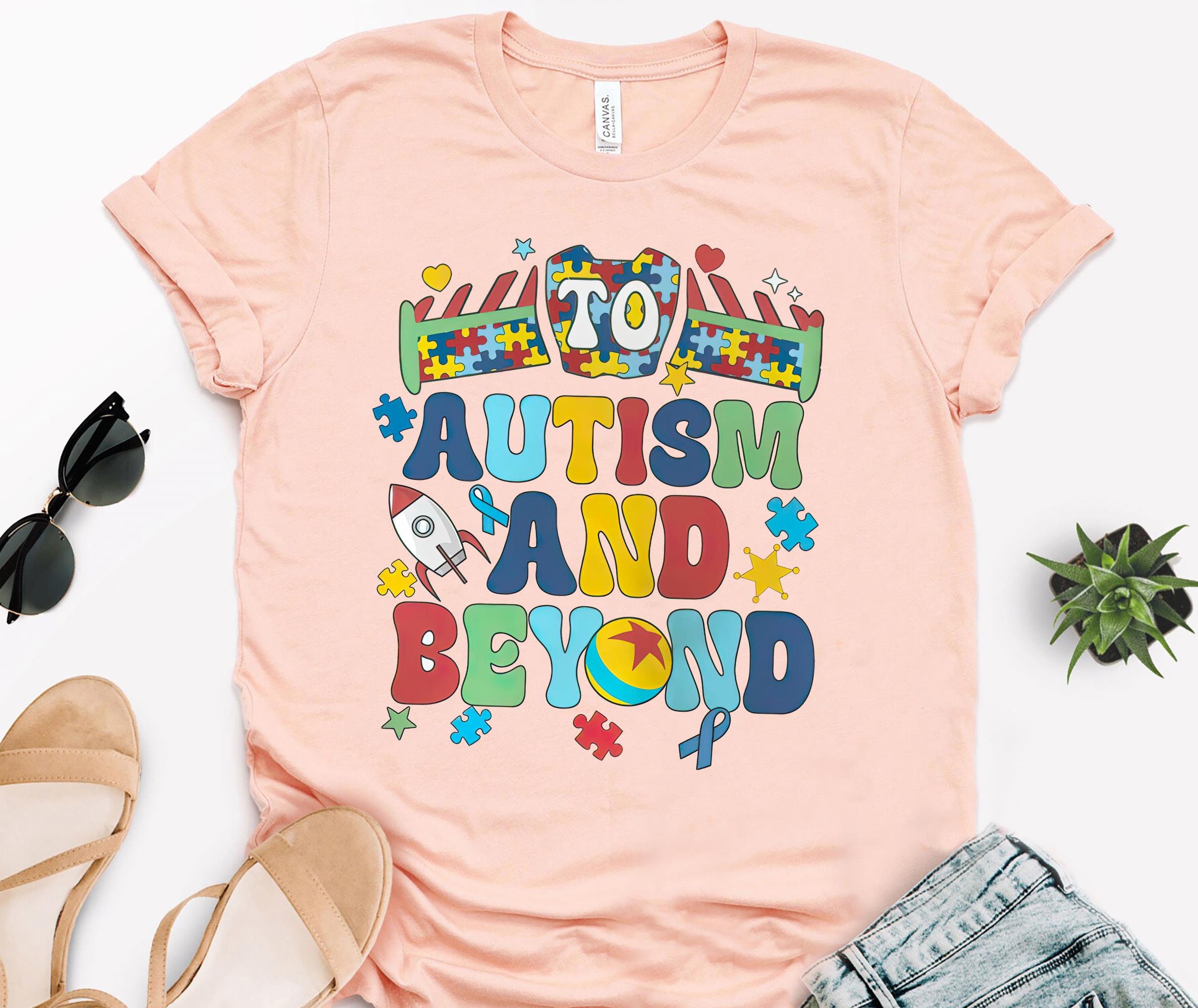 Disney Toy Story Shirt, to Autism and Beyond T-shirt, Disney Trip Buzz ...