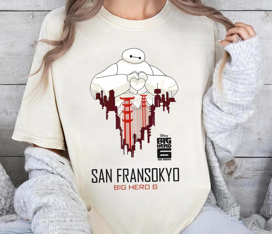 Disney Baymax San Fransokyo Shirt, Lovely Disney Baymax T-shirt ...
