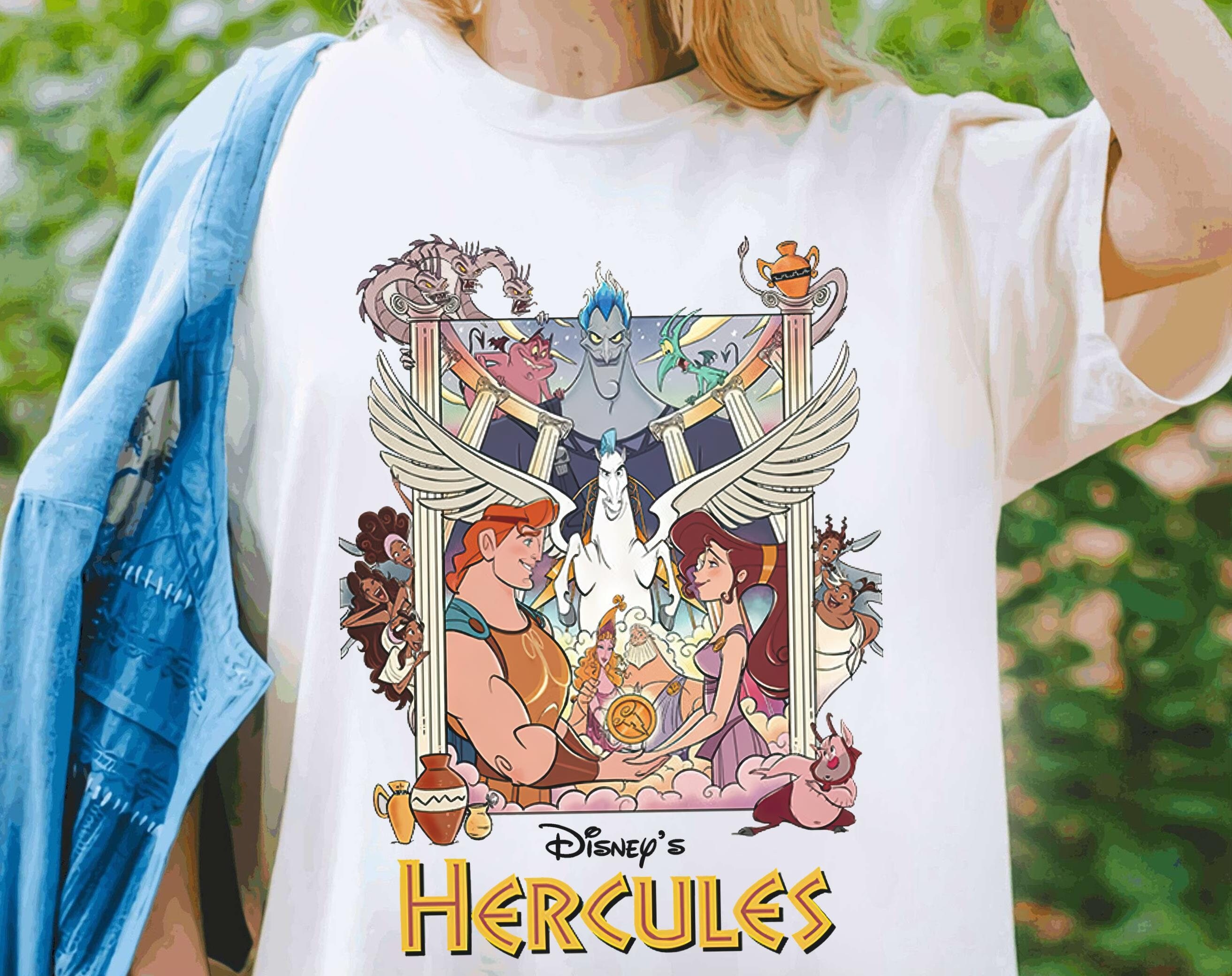Vintage 90'S Disney Hercules Shirt, Retro Hercules 1997 T-shirt ...