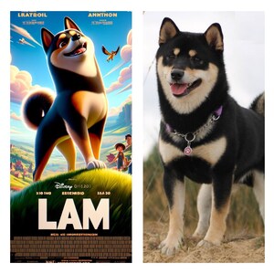 Custom Cartoon Portrait From Photo, Custom Cartoon , Dog Portrait ,pet ...