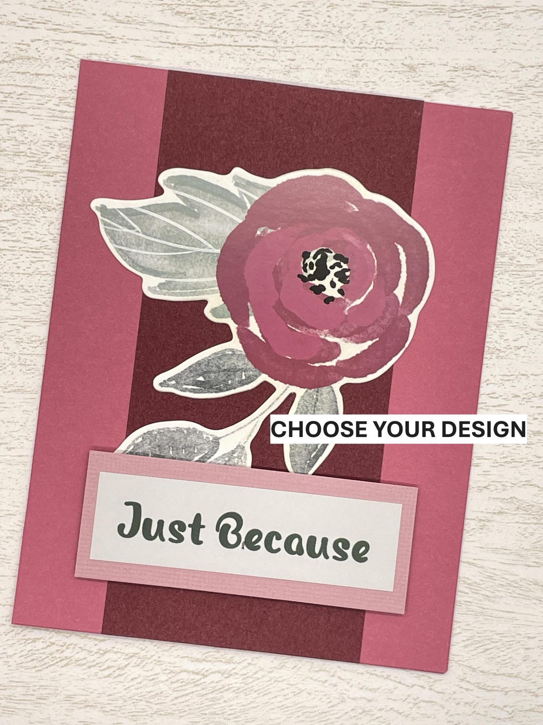 Just Because Cards - Hello Cards - Handmade Cards - Individual Cards - Etsy