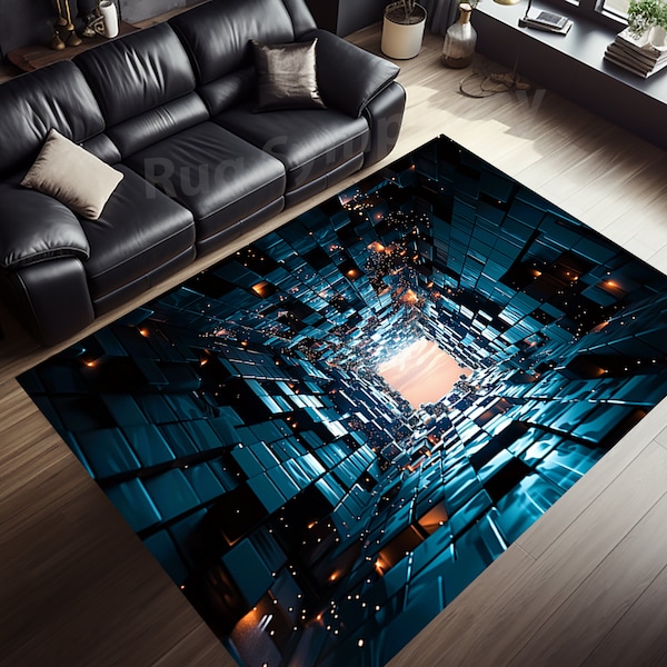 Futuristic Rugs - Etsy