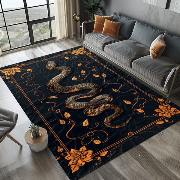 Snake Rug - Etsy