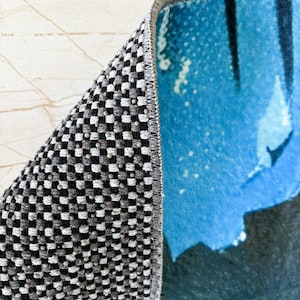 Orca in Space Area Rug, Orca Rug, Whale Pattern Rug, Orca Decor Rug ...