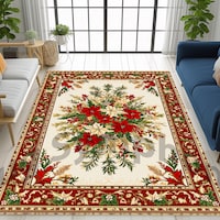 Christmas Rugs - Etsy