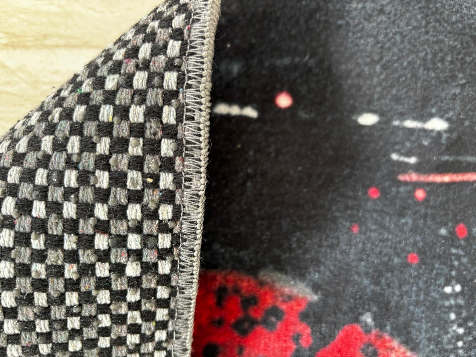 Koi Fish and Cherry Blossom Rug, Abstract Japanese Pattern Rug, Koi ...