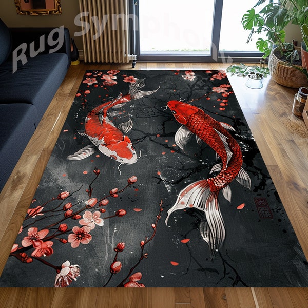 Area Rugs With Fish - Etsy