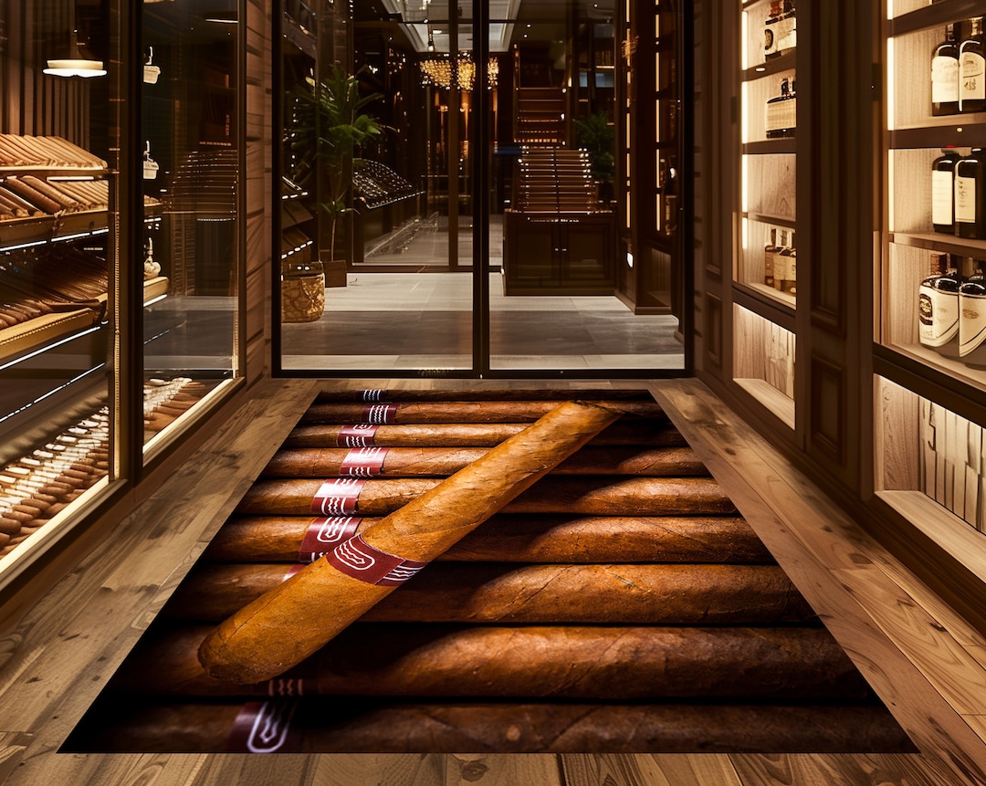 Cigar Area Rug, Cigar Rug, Cigars Rug, Humidor Cigar Box Rug, Cigar Box ...