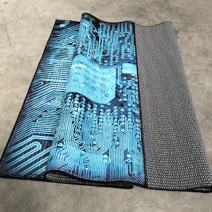 Mainboard Rug, Mainboard Pattern Rug, Computer Rug, Engineer Gift Rug ...
