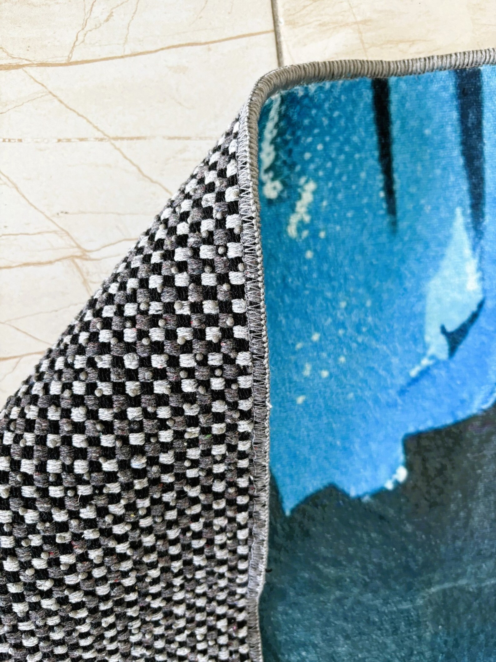 3D Look Crow Rug, Crow Area Rug, Crow Rug, Rustic Crow Rug, Viking Crow ...