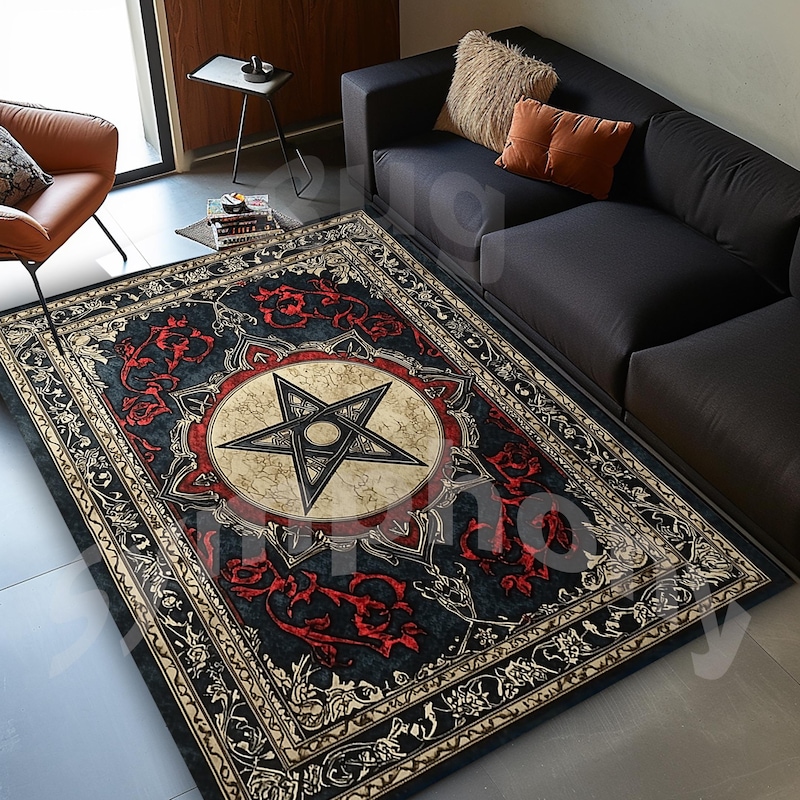 Gothic Rug - Etsy