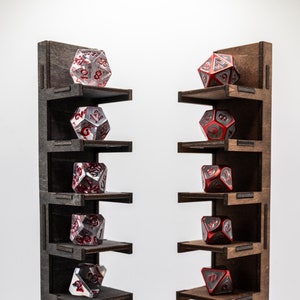 Modern Wooden Wall-mountable Dice Shelf - Etsy