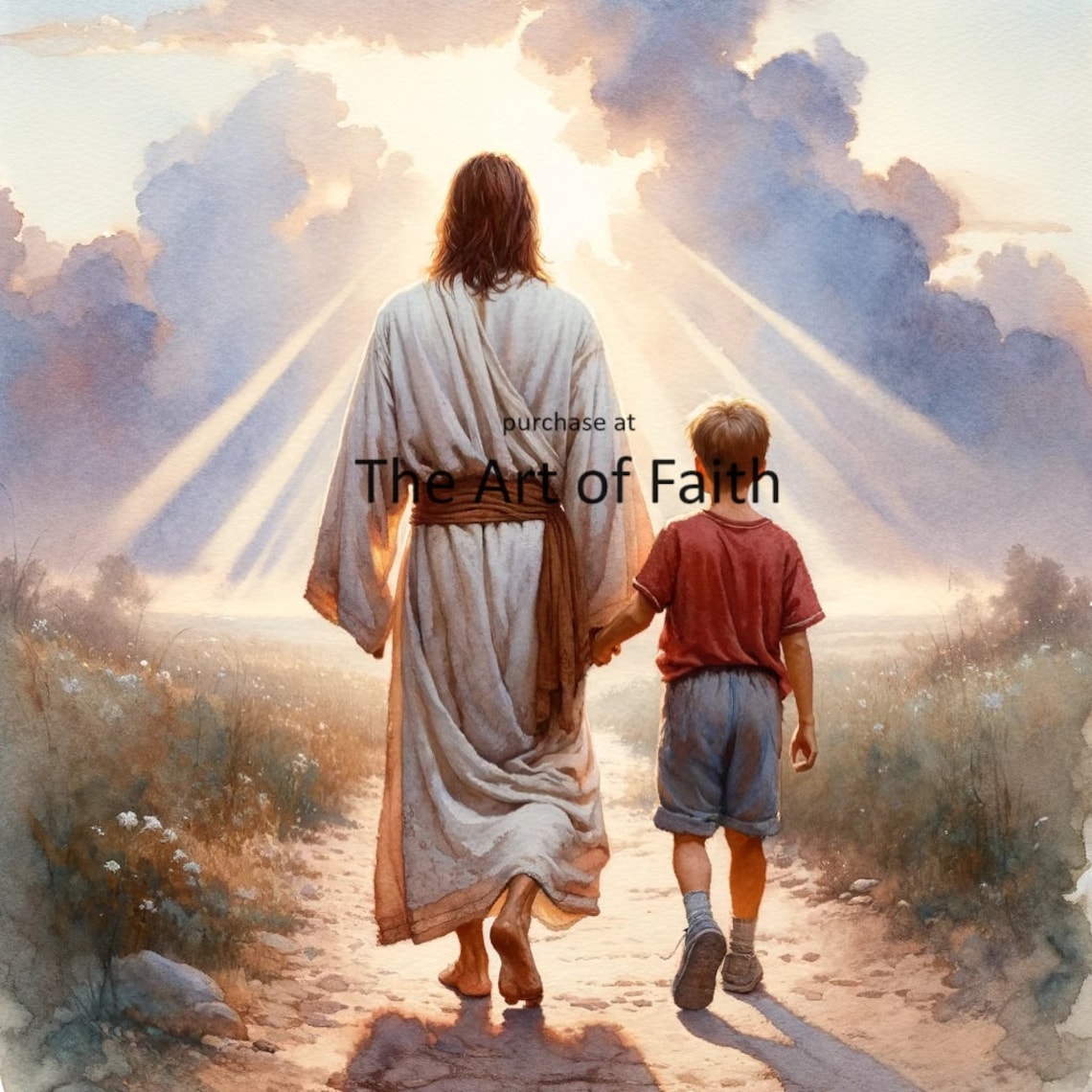 Guided by Jesus – Walking the Road With Christ - Etsy