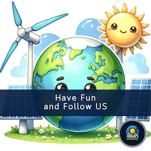 Cute Earth Clipart Watercolor Chibi Cute, Adorable Earth With Save the ...